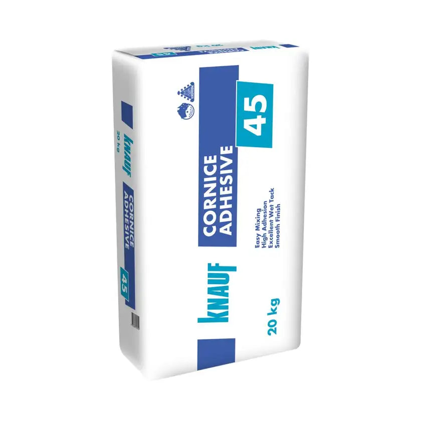 Knauf Cornice Adhesive 45 20kg – Bell Plaster and Building Supplies