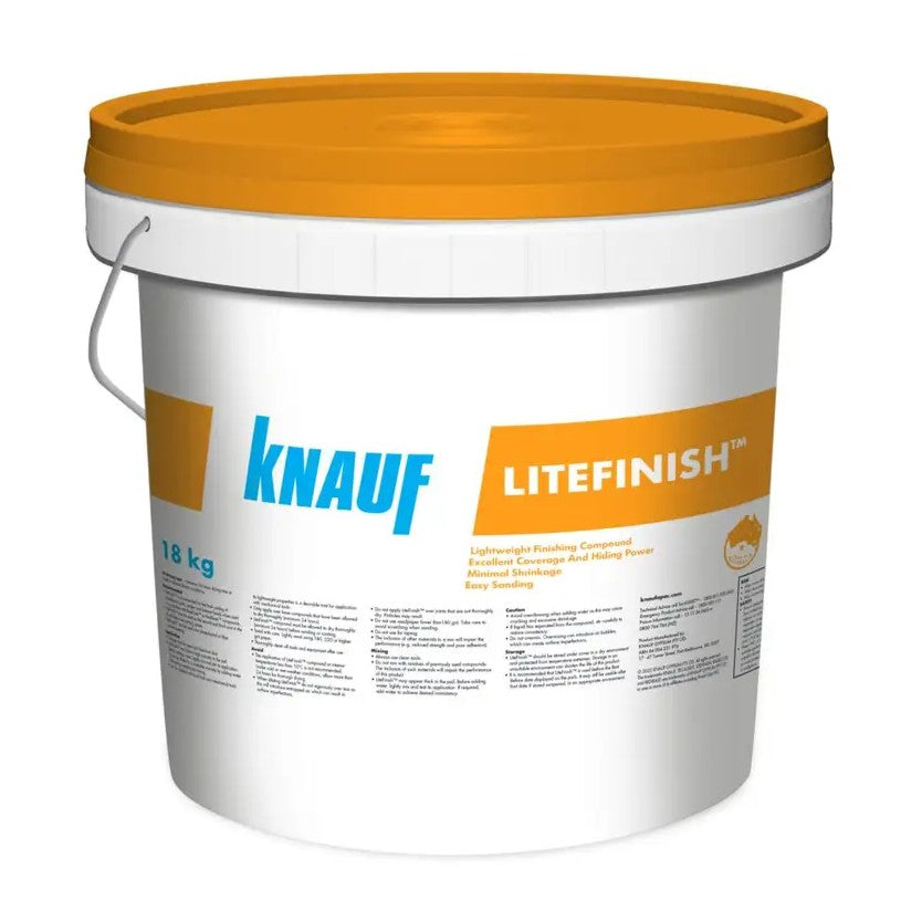 Knauf LiteFinish 18 kg – Bell Plaster and Building Supplies