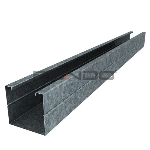 Rondo 92mm x 0.70 BMT Duplex Stud – Bell Plaster and Building Supplies